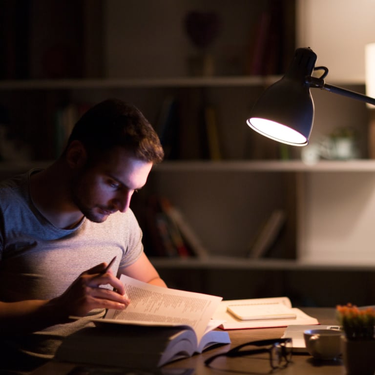 Is Reading in the Dark Bad for Your Eyes? | eyeSTYLE blog Lens.com
